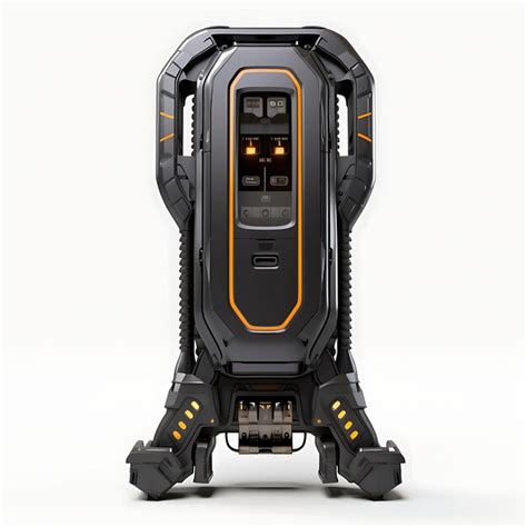 Premium Ai Image Isolated Metal Detector Explosive Detection Sensor Arches Bl On White