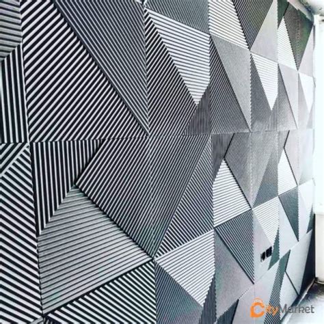 კედლის 3დ დეკორატიული პანელი Citymarket Ge