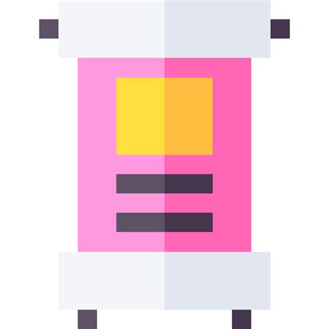 Rollup Basic Straight Flat Icon