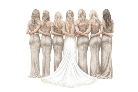 Bridesmaid Drawing