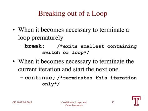 Conditionals Loops And Other Kinds Of Statements Ppt Download