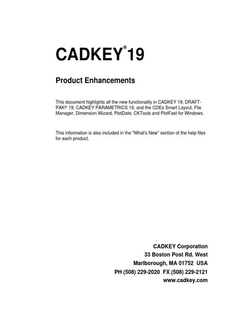 Cadkey 19 Free Download
