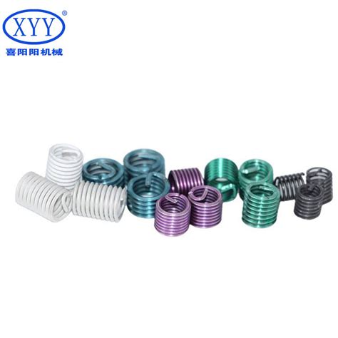 M2 M16 Dyed Wire Thread Insert Threaded Sleeve For Repaire Screw Holes