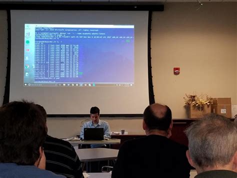 Jeff Hunsaker On Linkedin Nick Ramirez Delivering Solid Docker Presentation For A Client Hmb