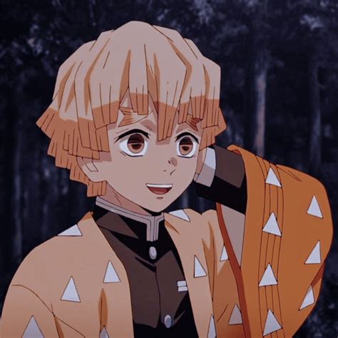 Anime Icons — Zenitsu Agatsuma Demon Slayer Kimetsu No Yaiba Anime Demon Anime Chibi Anime