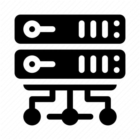 Hosting Network Data Computing Tech Icon Download On Iconfinder