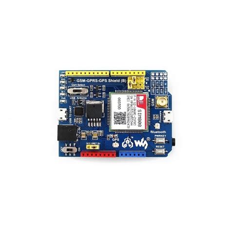 Shield Arduino B Z Modułem Sim808 Waveshare 11492 Sklep Kamami