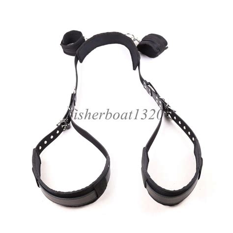 Bondage Hand Leg Thigh Straps Cuffs Posture Restraints Couples Game Sex