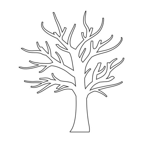 Tree Template Printable Plan Your Year Easily