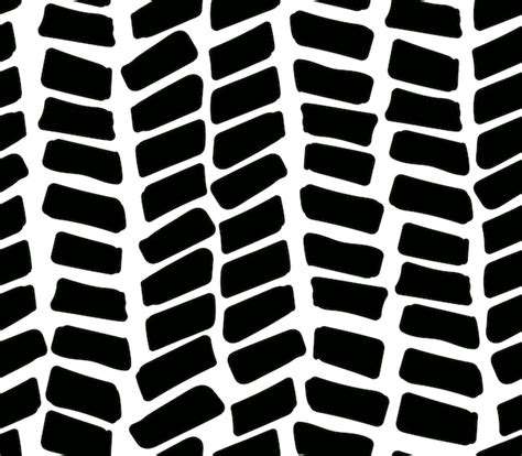 Premium Vector Abstract Seamless Background With Black Strokes