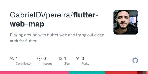 Github Gabrieldvpereira Flutter Web Map Playing Around With Flutter Web And Trying Out Clean
