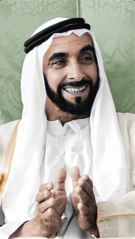 Zayed Bin Sultan Portrait Color Quick