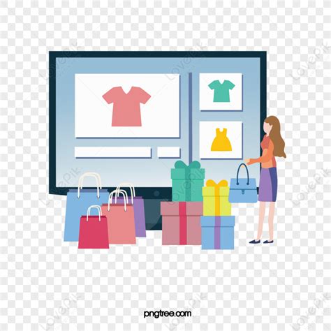 컴퓨터 일러스트 온라인 쇼핑소비인터넷쇼핑 카트