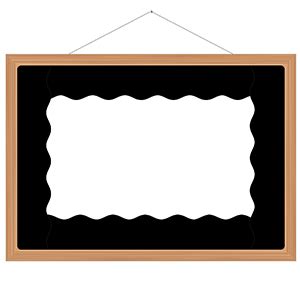 Amazon Com Fancy Land Black Bulletin Board Border Black Scalloped Borders For Classroom Decor