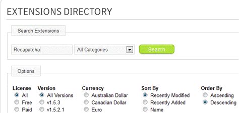 How To Setup The Recaptcha Extension In Opencart 15 Web Hosting Hub