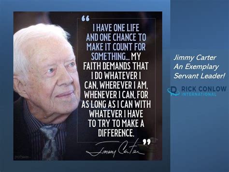 Jimmy Carter A Genuine Servant Leader Leadership Management Servantleadership Coaching