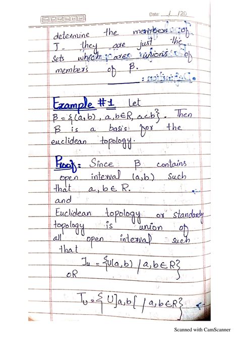 SOLUTION Basis For A Topology With Definition And Examples Studypool