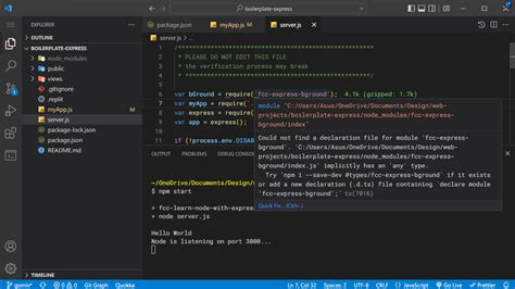 Meet The Node Console Not Found By Browser Backend Development The Freecodecamp Forum