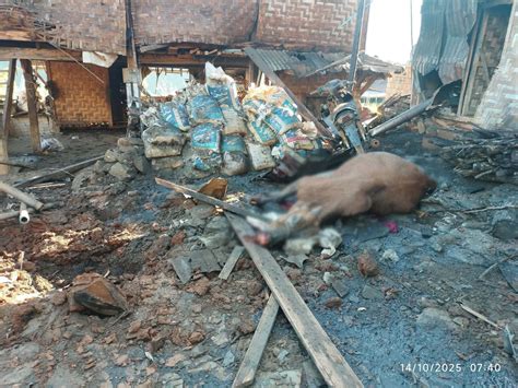 နမ့်ဆန်မြို့နယ် အုမ်းမစွမ်ရွာကို စစ်တပ်ဗုံးကြဲ၊ ဒေသခံ ၁ ဦးသေဆုံးပြီး ၂