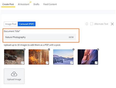 Publish Document Posts On Linkedin With Socialpilot Socialpilot Help