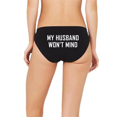 My Husband Wont Mind Cuckold Panties Cuck Husband Hotwife Bikini