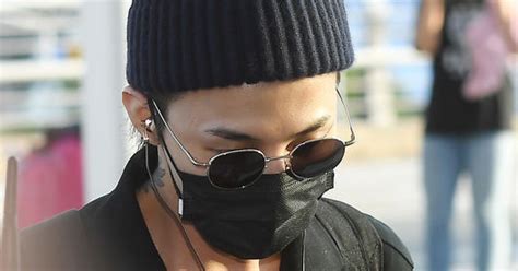 [사진]지드래곤 올 블랙 패션