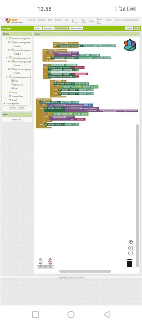Counter Otomatis Mit App Inventor Help Mit App Inventor Community