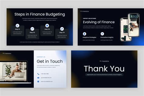 Finance Powerpoint Presentation Incl Budget And Revenue Envato