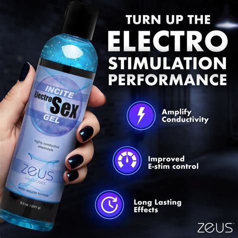 Zeus Incite Electrosex Conductive Gel 85 Oz Free Us Ship