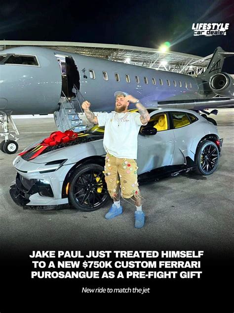 Youtuber Turned Boxer Jake Paul Has Lifestyle Car Dealer Facebook