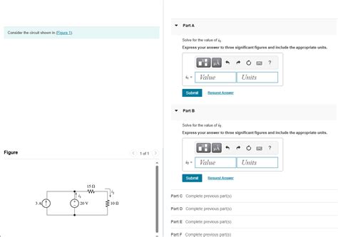 solved consider the circuit shown in figure 1 figurepart c