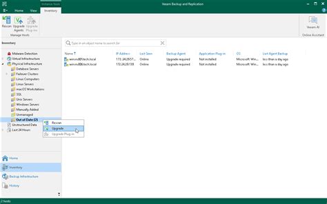 Upgrading From Veeam Backup Replication Console Veeam Agent Management Guide
