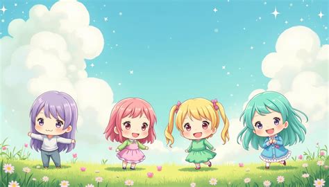 Free Magical Chibi Friends Image Anime Chibi Kawaii Download At