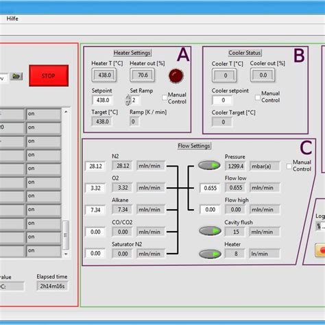 Instrument Control Interface Green Panel Manual Instrument Control Download Scientific