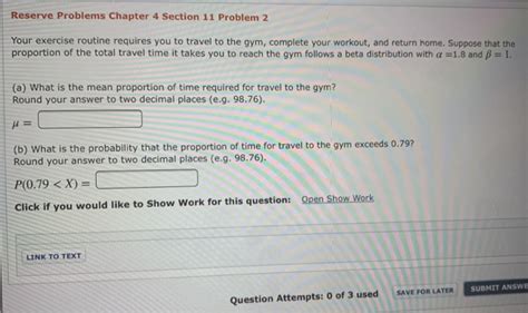 Solved Reserve Problems Chapter 4 Section 11 Problem 2 Your