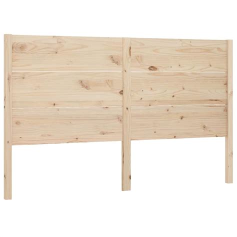 Headboard 156x4x100 Cm Solid Wood Pine