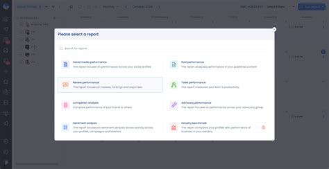 Review Performance Report Vista Social