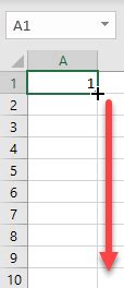 Auto Number Rows In A Column Excel Google Sheets Automate Excel