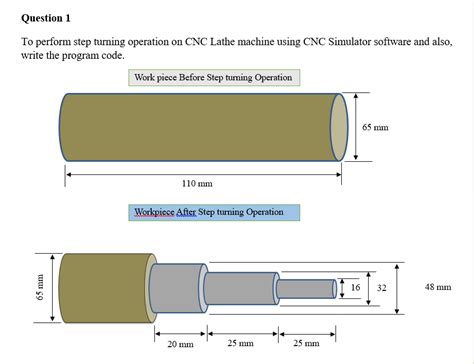 Solved Provide The CNC Programming Of The CNC Simulator Chegg Com