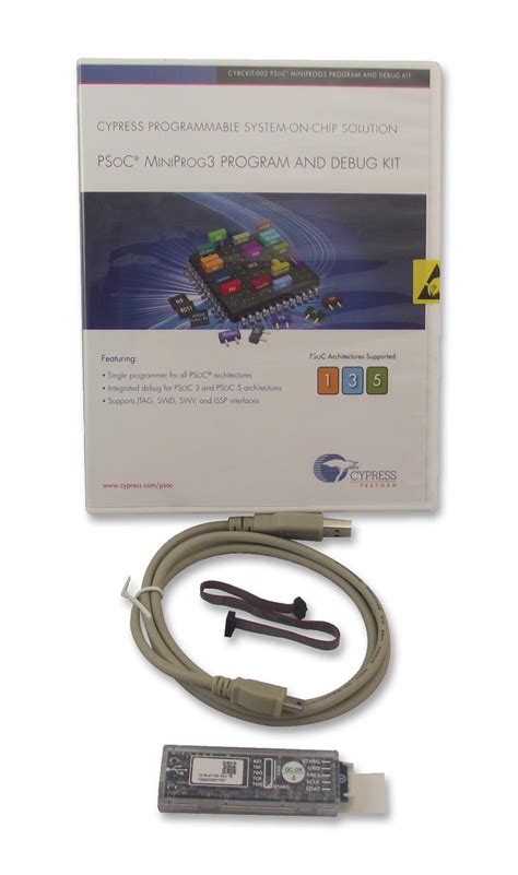 cy8ckit 002 infineon miniprog3 psoc prog debug kit