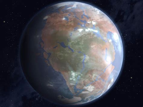 The History Of The Supercontinent Pangea