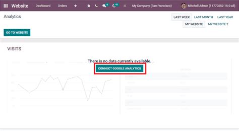 Google Analytics In Odoo Website Odoo V Enterprise Book
