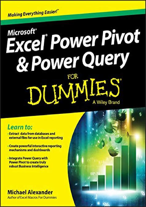 Epub Download Excel Power Pivot And Power Query For Dummies