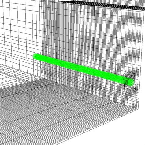 Hybrid Grid Structure And Resolution Of The Cfd Mesh Shown On The Wing Download Scientific
