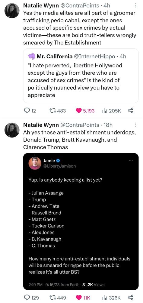 Who Are The Real Sex Pests Its Kinda Hard To Tell 🤔 Rcontrapoints