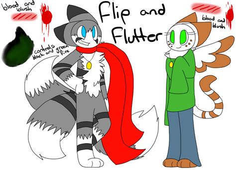 Flip And Flutter Reference By Cursedhybrid On Deviantart