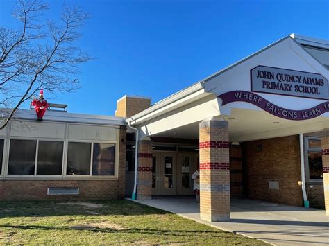 Deer Park Principal Poses As Elf On A Shelf On School Roof Deer