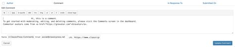 Whitespace Added To Comments When Using Quick Edit By Mattyrob · Pull Request 1104