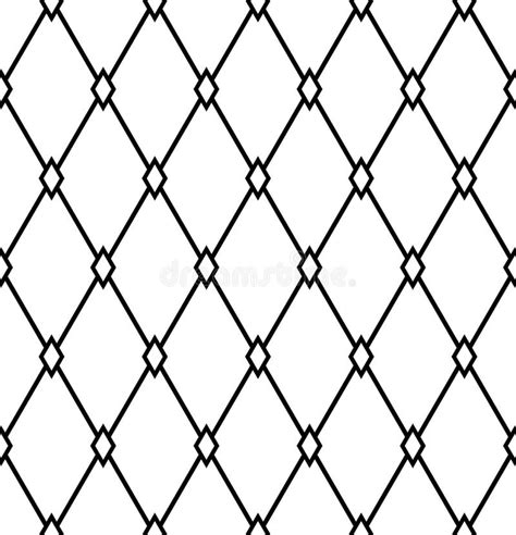 Seamless Diamonds Pattern Geometric Latticed Texture Stock Vector Illustration Of Repeatable