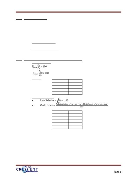 Stat Ch Of Price Index Numbers Pdf Index Economics Price Indices
